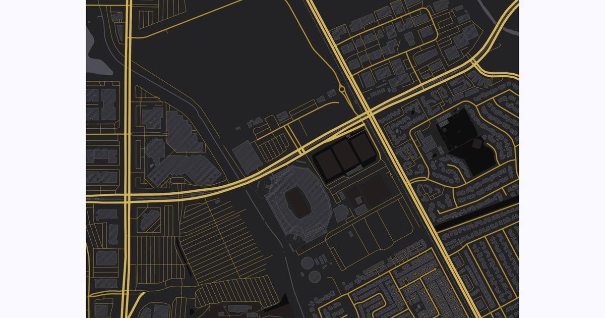 San Francisco 49ers Stadium Poster - Street Map - Custom Design by You