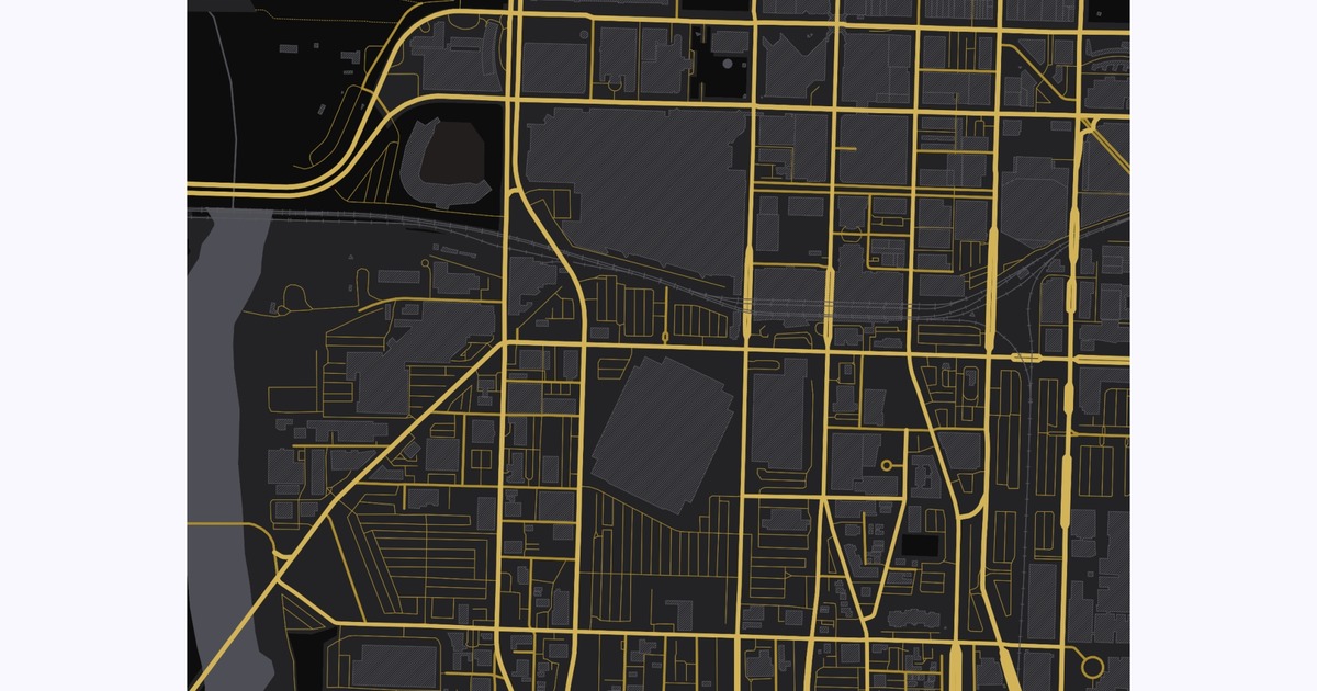 Indianapolis Colts Stadium Poster - Street Map - Custom Design by You