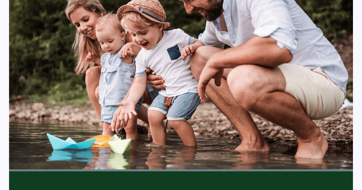 River Adventures with the Kids - Photo Collage Print - Custom Design by You